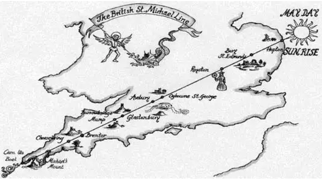 st michael line | THE MIDKNIGHT GARDEN: KNIGHTS OF THE RED ORDER